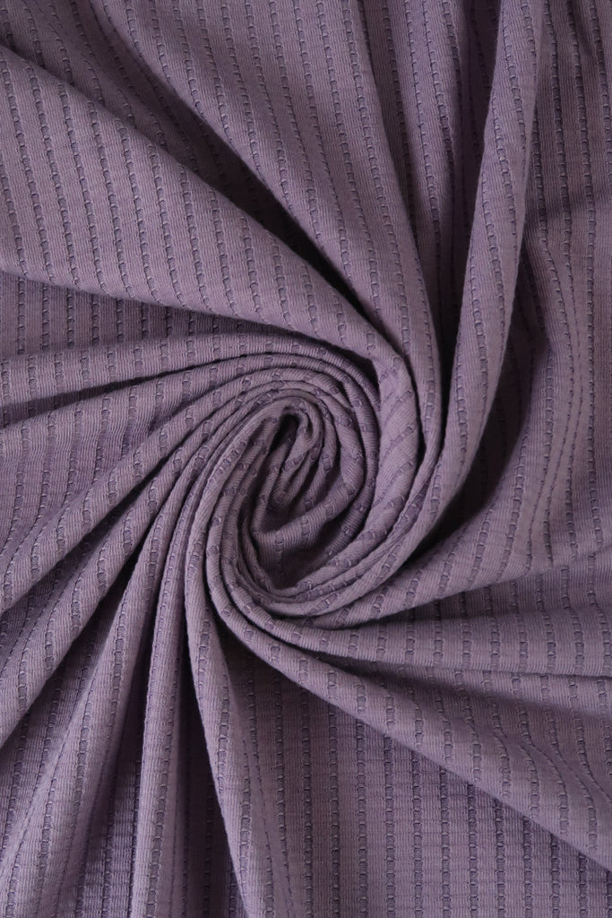 Purple Potion Nepal Rib Knit | Surge Fabric Shop