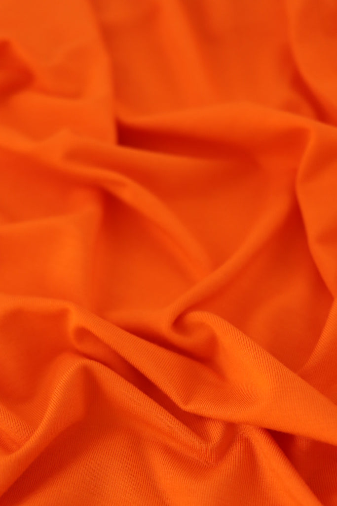 Orange Modal Spandex | Surge Fabric Shop