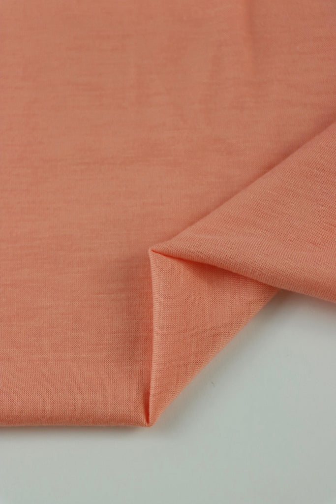 Monticello Peach Amsterdam Jersey | Surge Fabric Shop