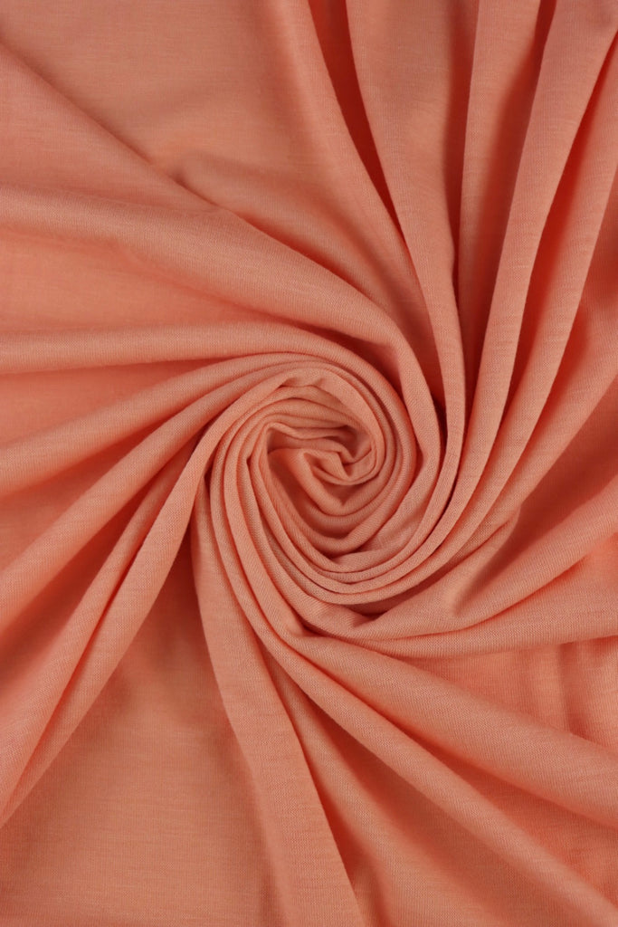 Monticello Peach Amsterdam Jersey | Surge Fabric Shop