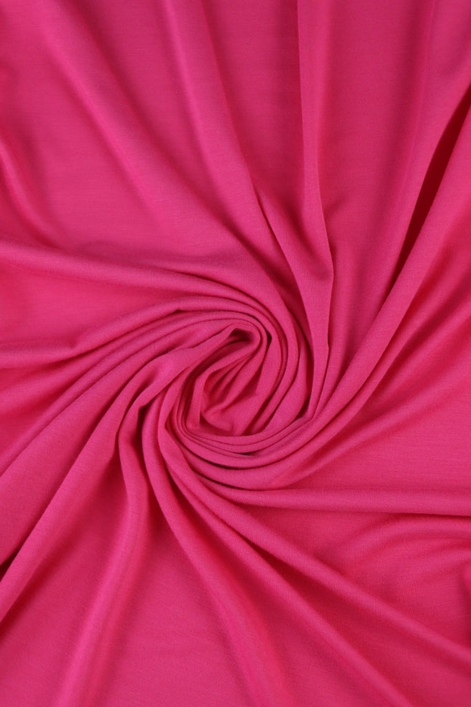 Barbie Pink Bamboo Spandex | Surge Fabric Shop
