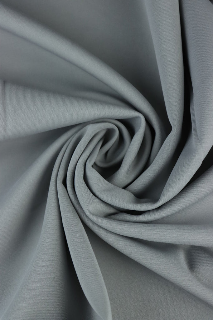 French Gray Milliken Scuba | Surge Fabric Shop