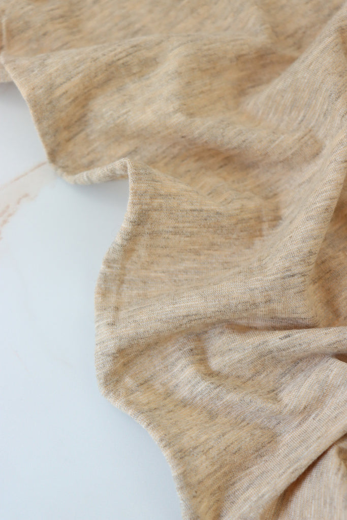 Soft Apricot Organic Cotton/Hemp/Yak Jersey | By The Half Yard | Surge ...
