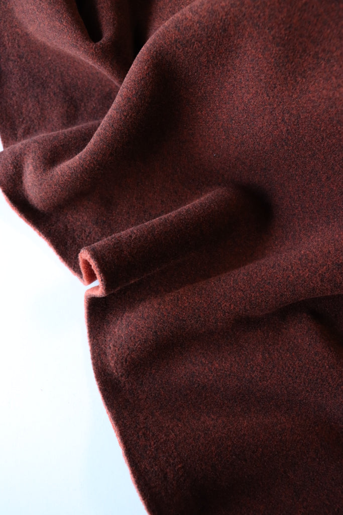 Heathered Russet Polartec Thermal Pro Double Sided Fleece | Surge ...