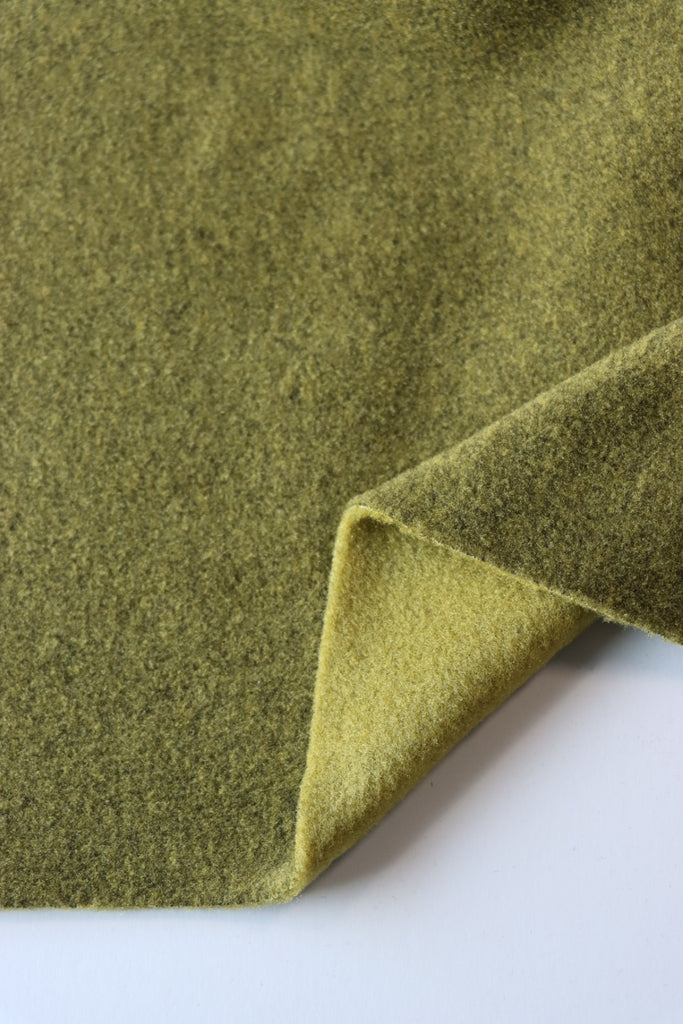 Heathered Guac Polartec Thermal Pro Double Sided Fleece | Surge Fabric Shop