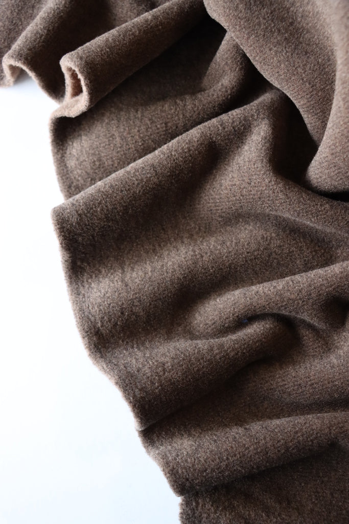 Heathered Driftwood Polartec Thermal Pro Double Sided Fleece | Surge ...