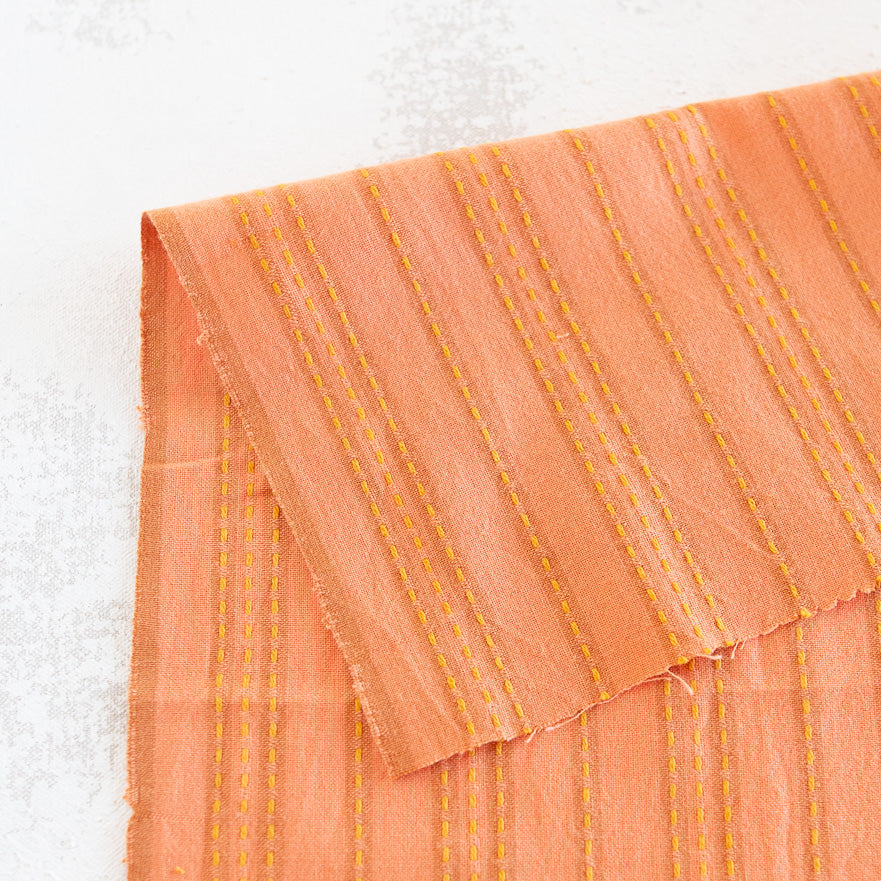 Stitch Stripe in Ginger | Lucky Loom | Fableism Supply Co | Surge ...