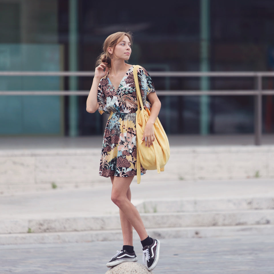 Sea Garden Ecovero Viscose Satin | See You At Six | By The Half Yard ...