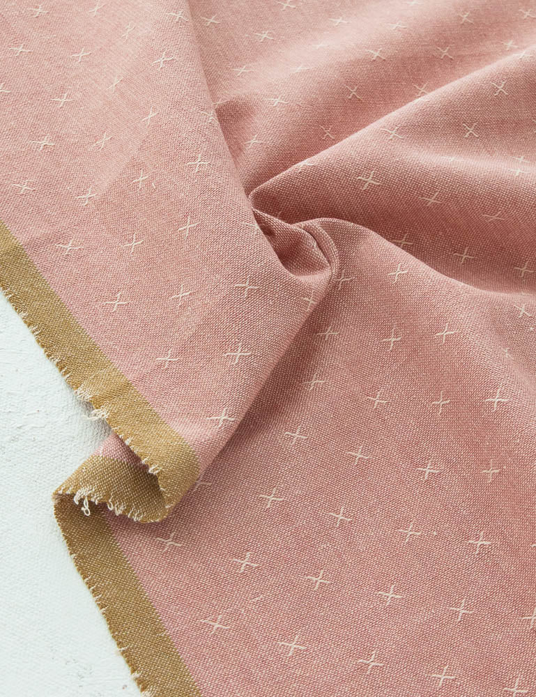 Wild Rose Sprout Woven | Fableism Supply Co | Surge Fabric Shop