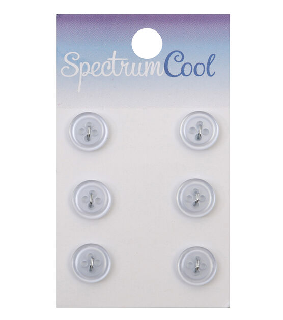 7/16" Light Blue Buttons | LaMode | Surge Fabric Shop