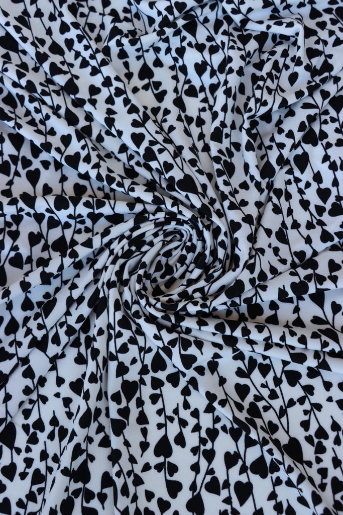 Heartstrings on Ivory ITY | Surge Fabric Shop