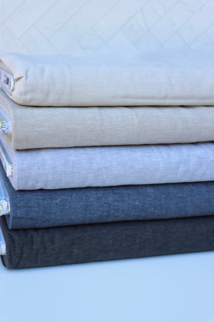 Bone | Hemptex Chambray | Robert Kaufman | Surge Fabric Shop