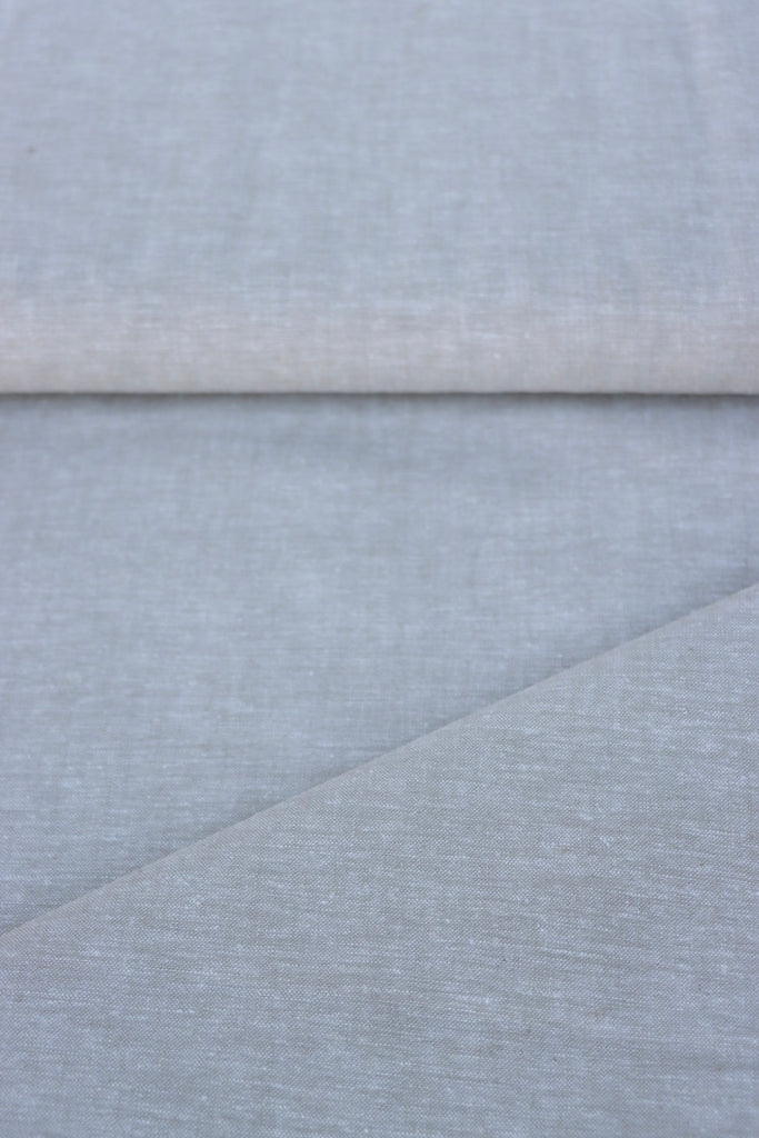 Natural | Hemptex Chambray | Robert Kaufman | Surge Fabric Shop