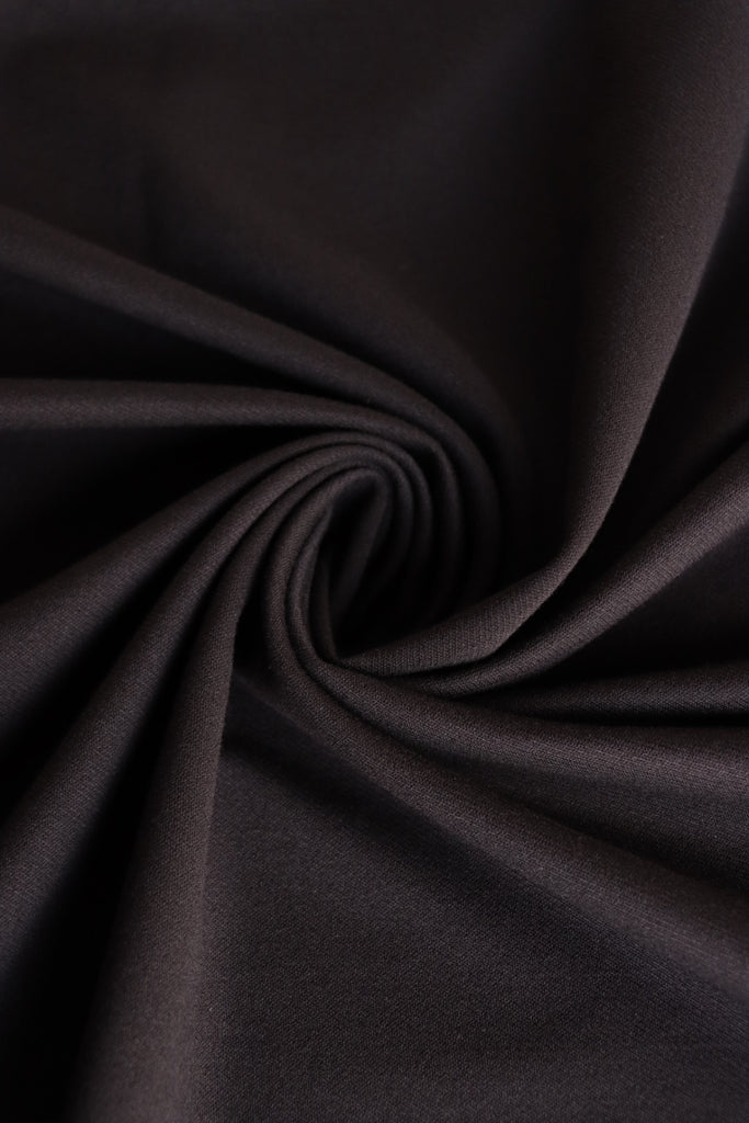 Black Ponte Twill | Surge Fabric Shop